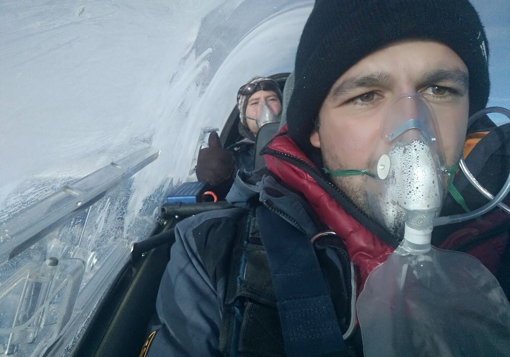 Pfullinger Segelflieger im Höhenflug über den Alpen - Pfullingen ...
