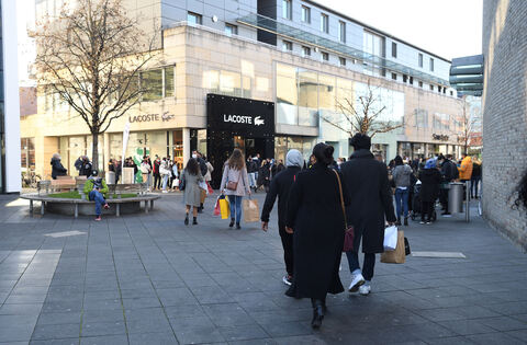 Die Outletcity Metzingen befindet sich wieder auf dem Niveau von 2019 ...