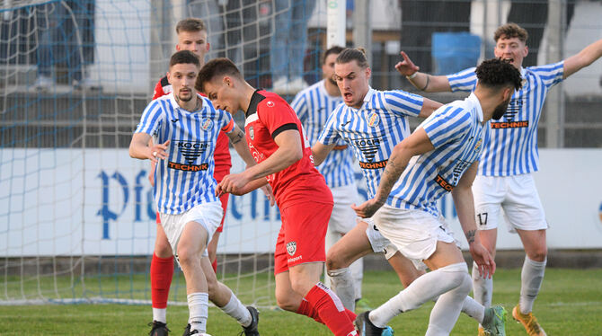 SSV Reutlingen erkämpft sich ein 2:2 gegen 1. CfR Pforzheim - SSV ...