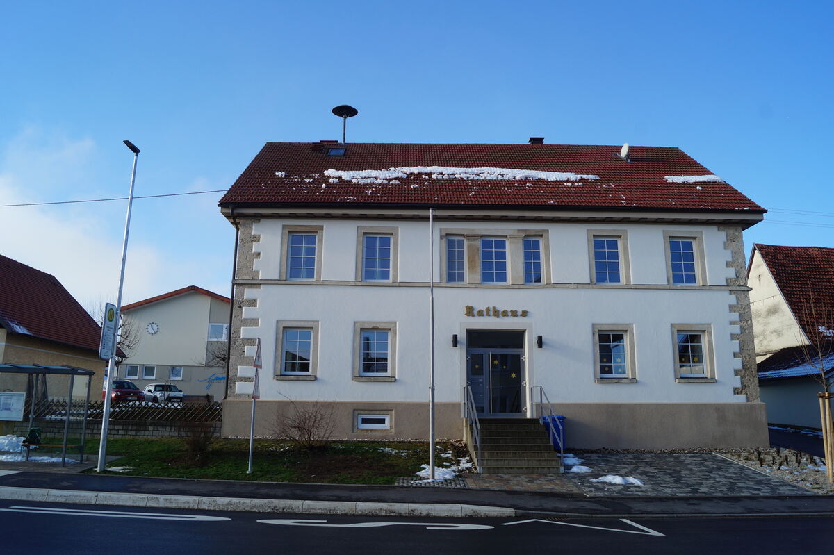 Steht das schönste Rathaus Hohenzollerns in Gammertingen-Feldhausen ...