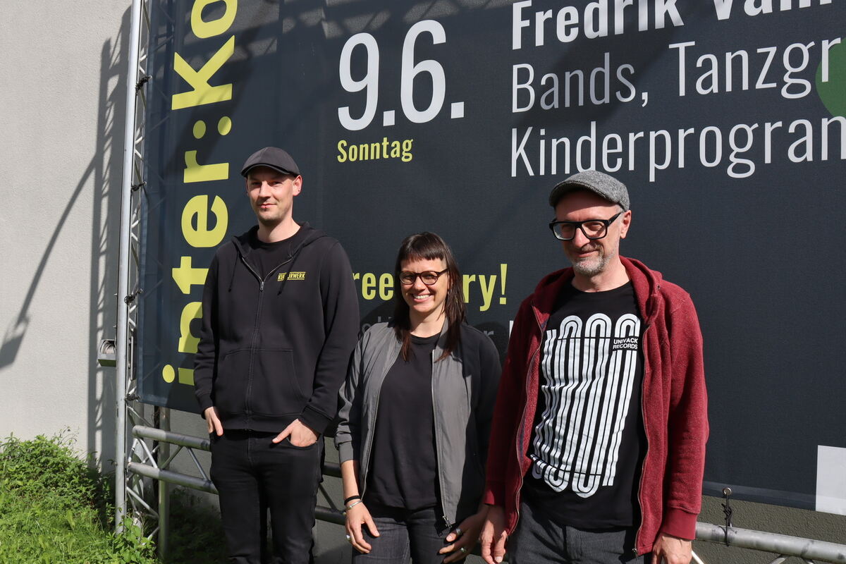 Was für's Festival „inter:Komm!“ ab 7. Juni im Reutlinger Echaz-Hafen ...