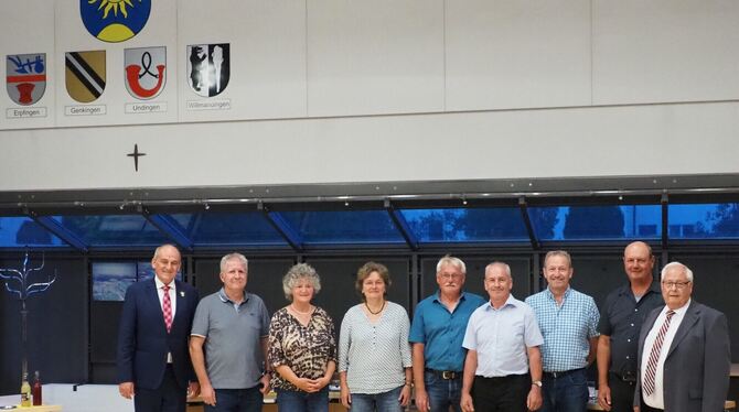 Der neue Sonnenbühler Gemeinderat ist im Amt - Über die Alb ...