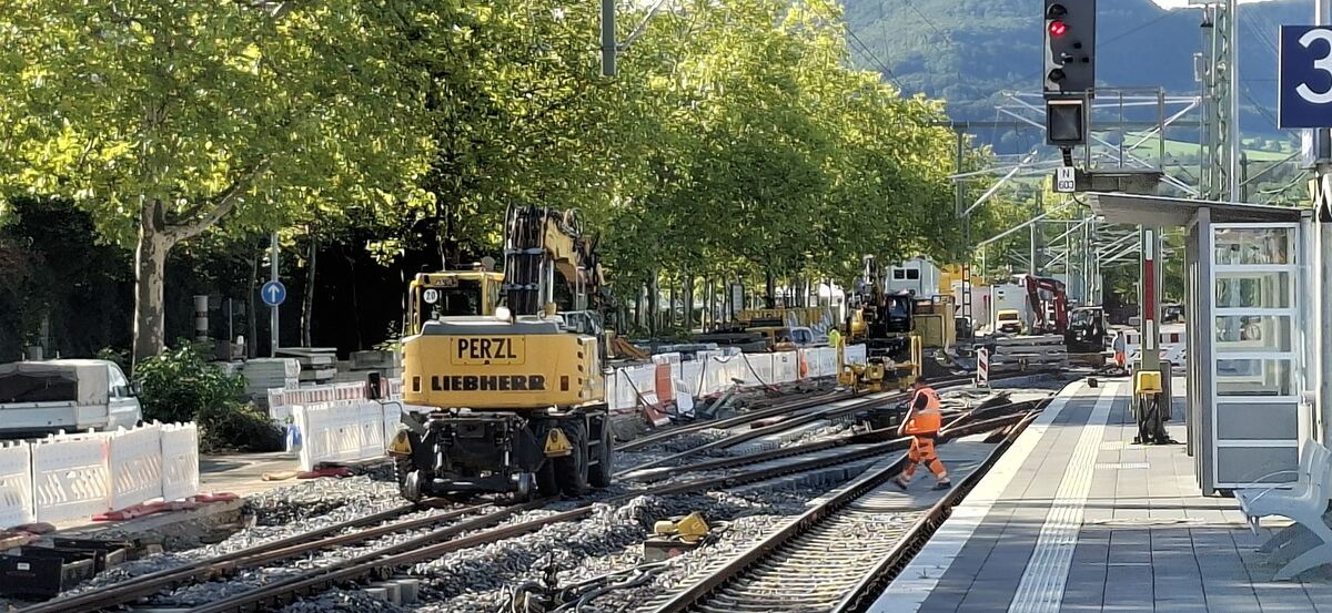 Endlich geht's voran mit dem Ausbau des Metzinger Bahnhofs - Region ...
